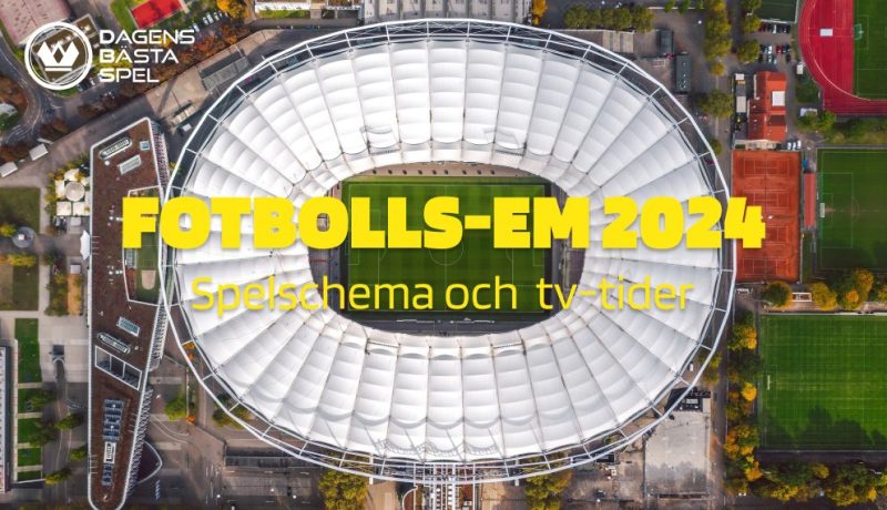 Spelschema Fotbolls EM 2024 » tider & spelplats | DBS